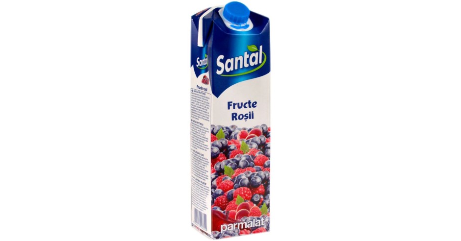 Suc Fructe Rosii 30%, Santal, 1 L, Bautura Racoritoare, Suc Fructe ...
