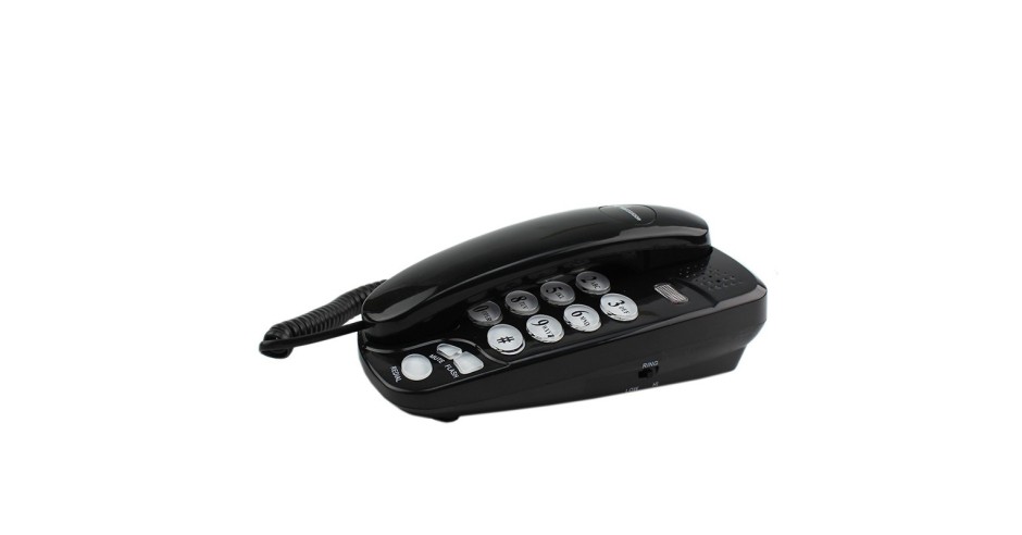 Telefon fix cu fir, montabil pe perete tastatura iluminata, redial, mute, flash | arhiva Okazii.ro