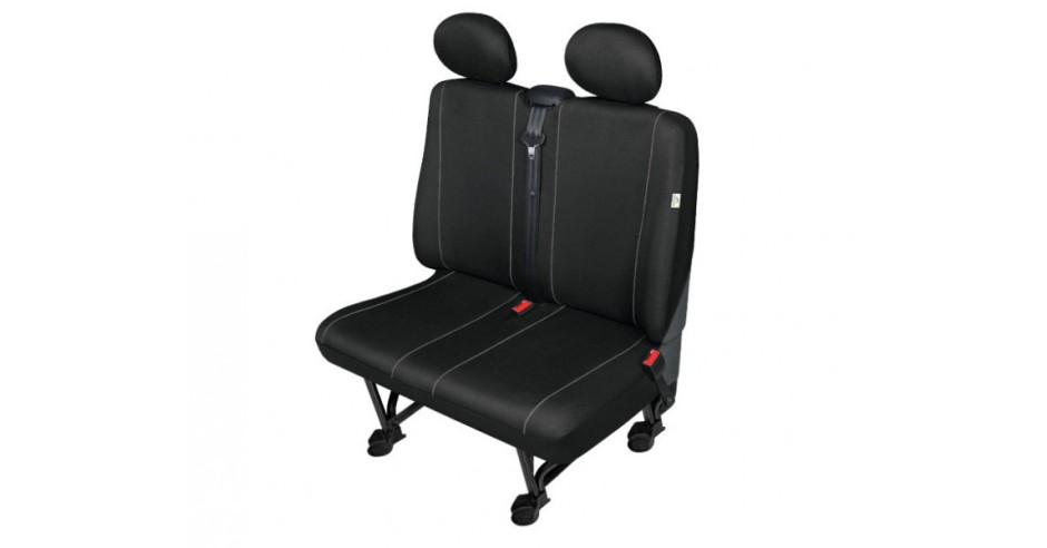 Huse scaun bancheta auto cu 2 locuri Herman Black DV2 M pentru Citroen ...