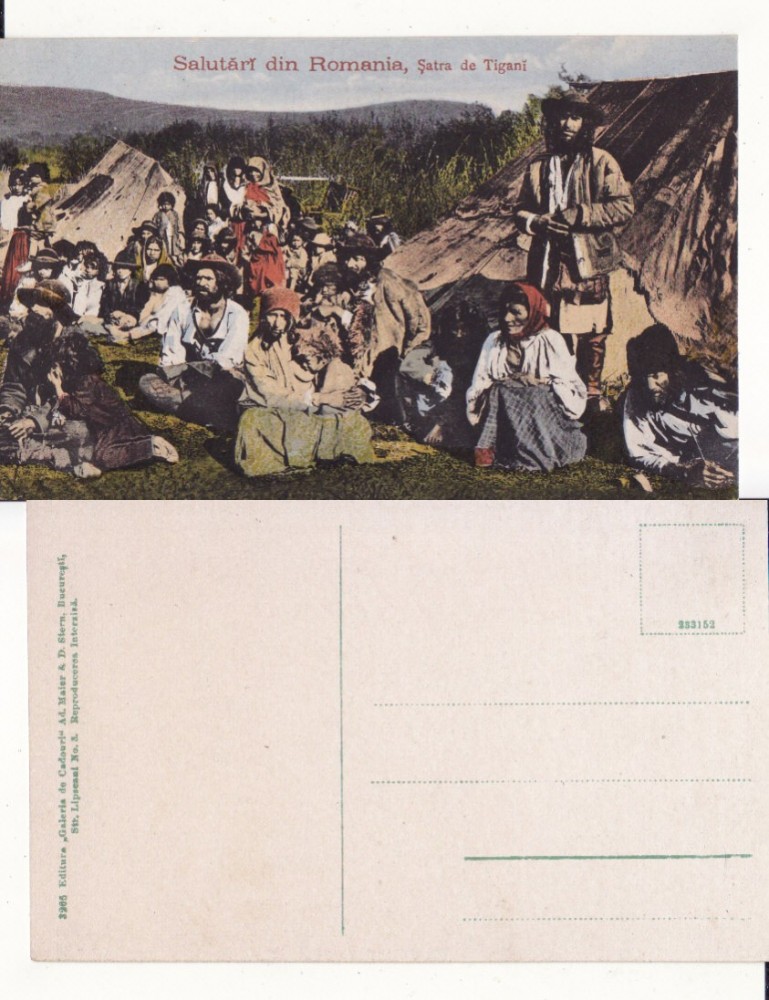 Tipuri din Romania-Tigani -satra-rara, Necirculata, Printata | Okazii.ro