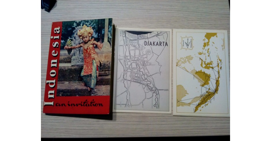 INDONESIA An Invitation - Front Cover (phatograph:) -1964, 140 p ...