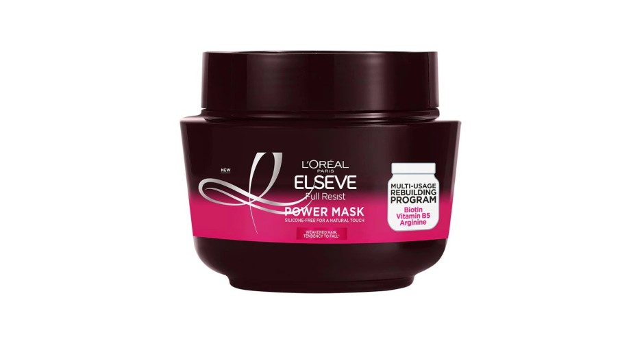 Masca pentru Par Fragil L?Oreal Paris Elseve Full Resist, 300 ml, Masca ...