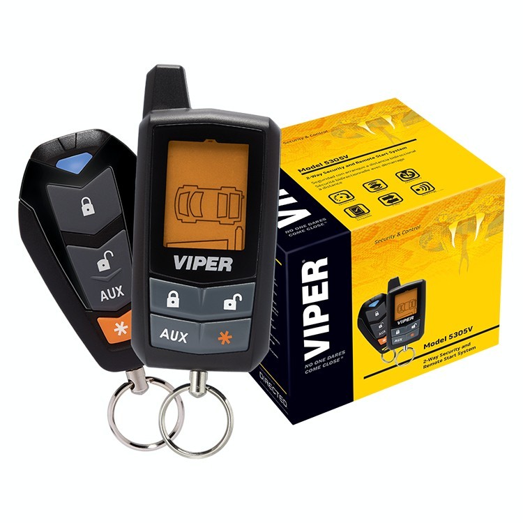 Alarma Auto Viper 3305 cu Pornire Motor si Telecomanda Pager LCD ...