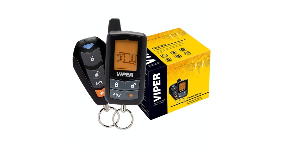 Alarma Auto Viper 3305 cu Pornire Motor si Telecomanda Pager LCD ...