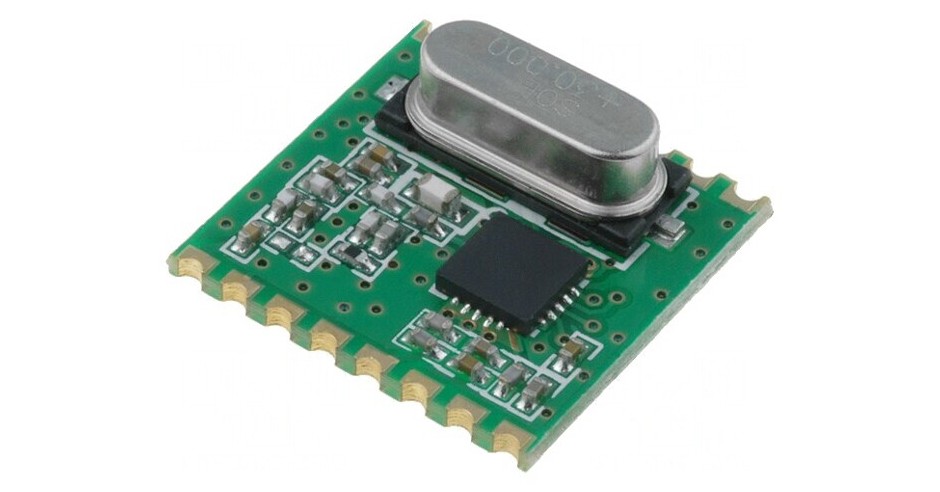 Modul RF Emitter FM FSK 433.92MHz SPI 1.8-3.6V 20dBm SMD | Okazii.ro