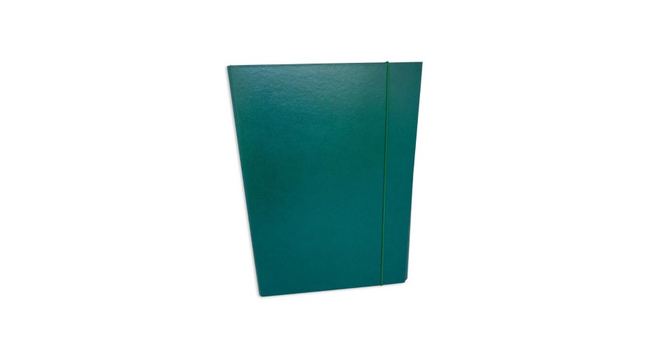 Mapa din Carton cu Elastic, 235x320x55mm, Max. 500 Coli, Verde, Mapa ...