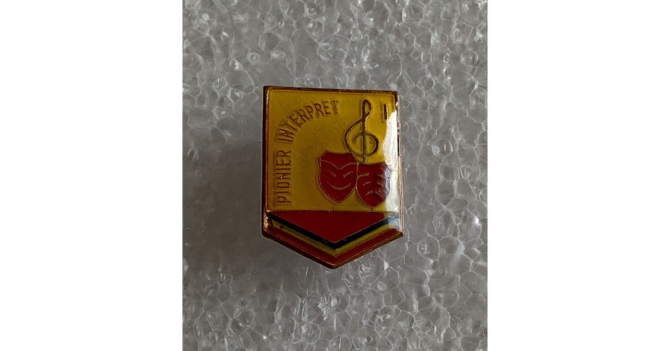 Insigna pionieri - Pionier interpret clasa I | arhiva Okazii.ro