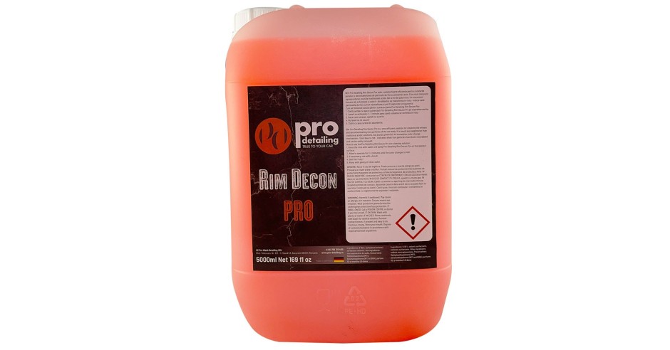 Solutie Curatare Jante Pro Detailing Rim Decon Pro, 5L | arhiva Okazii.ro