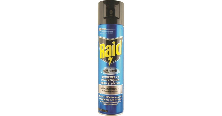 Spray Raid Muste si Tantari, 600 ml, Insecticid, Spray Insecticid ...