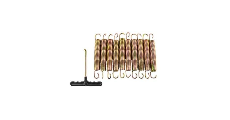 Set arcuri pentru trambulina, inox, 10 buc, 165 mm, Malatec GartenVIP ...