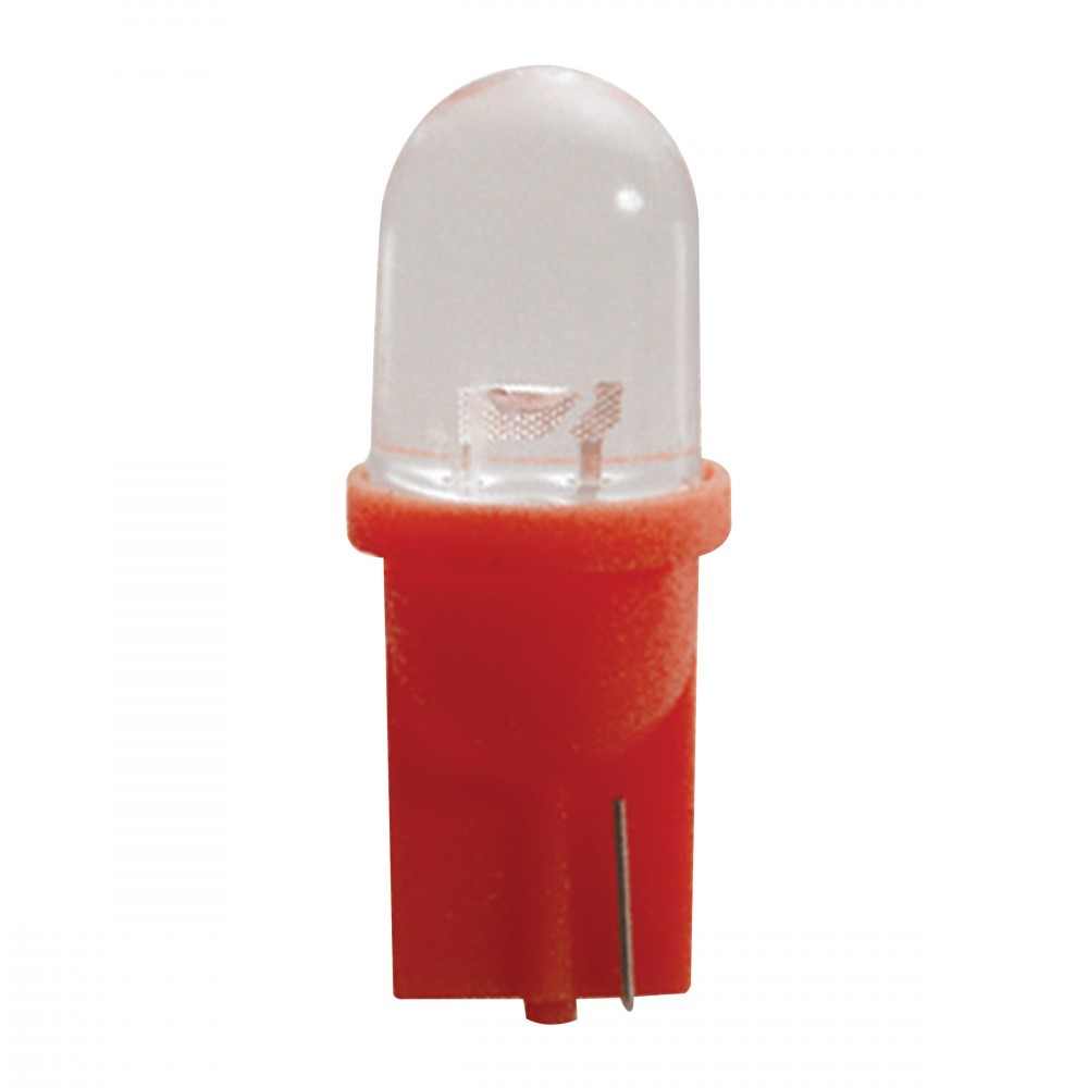 Bec tip LED 12V 5W soclu plastic T10 W21X95d 2buc Carpoint - Rosu ...