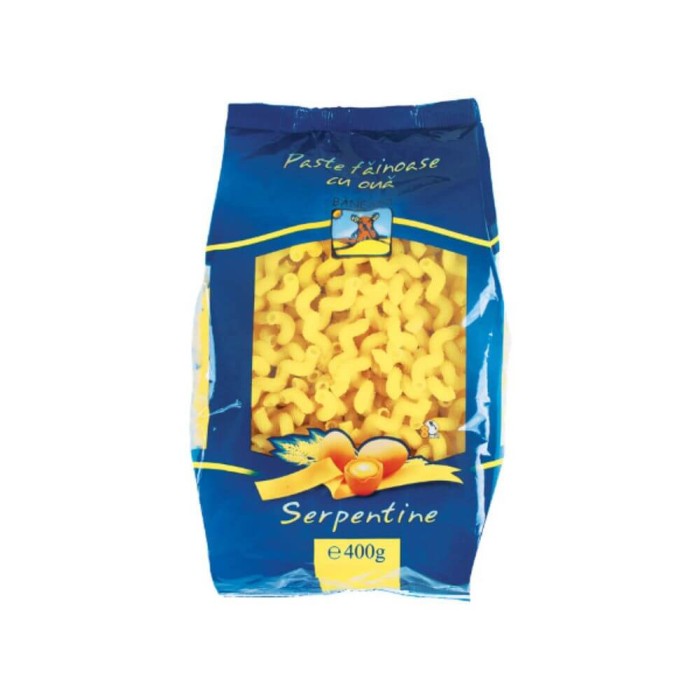 Paste Fainoase cu Ou Baneasa Serpentine, 400 g, Paste Baneasa, Paste ...