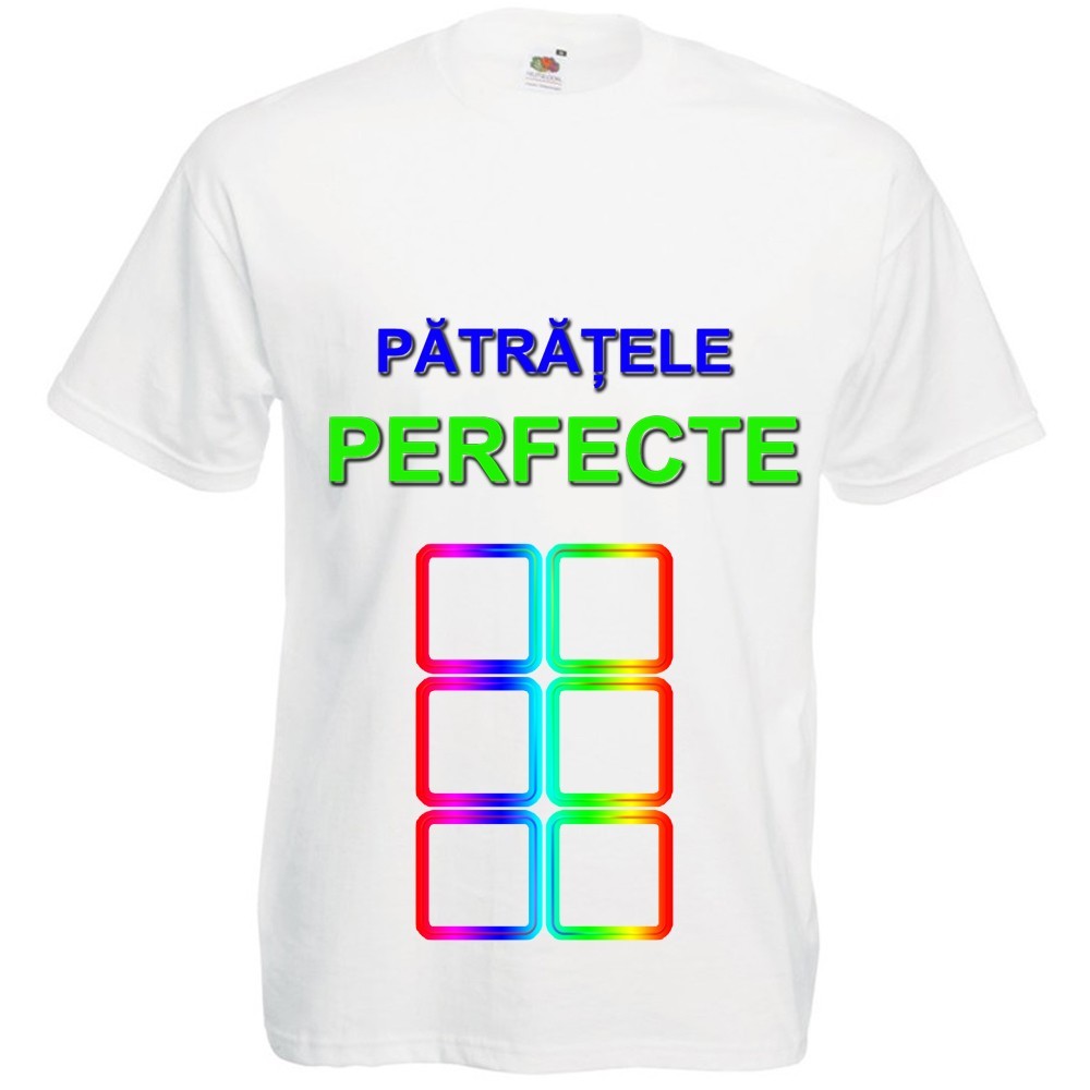 TRICOU PERSONALIZAT "PATRATELE PERFECTE" | Okazii.ro