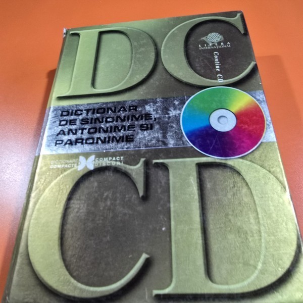 Dictionar de sinonime, antonime si paronime cu CD | Okazii.ro