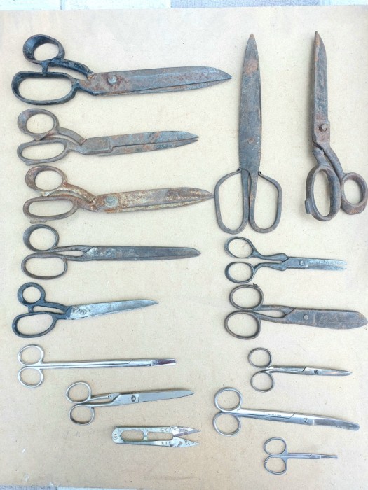 Lot 15 foarfeci vechi de colectie | Okazii.ro