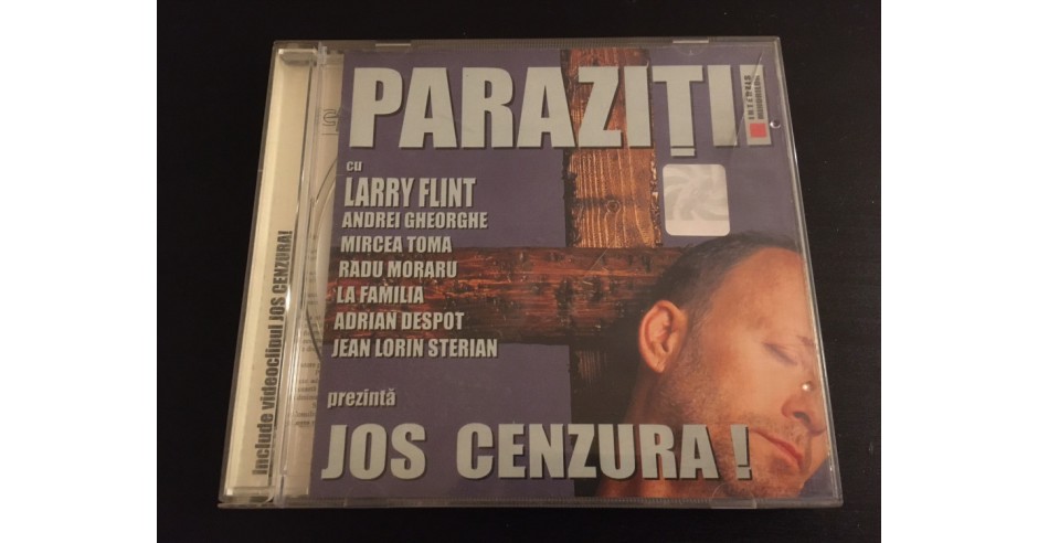 VAND cd hip hop rap romanesc Parazitii - Jos cenzura (2004) original ...