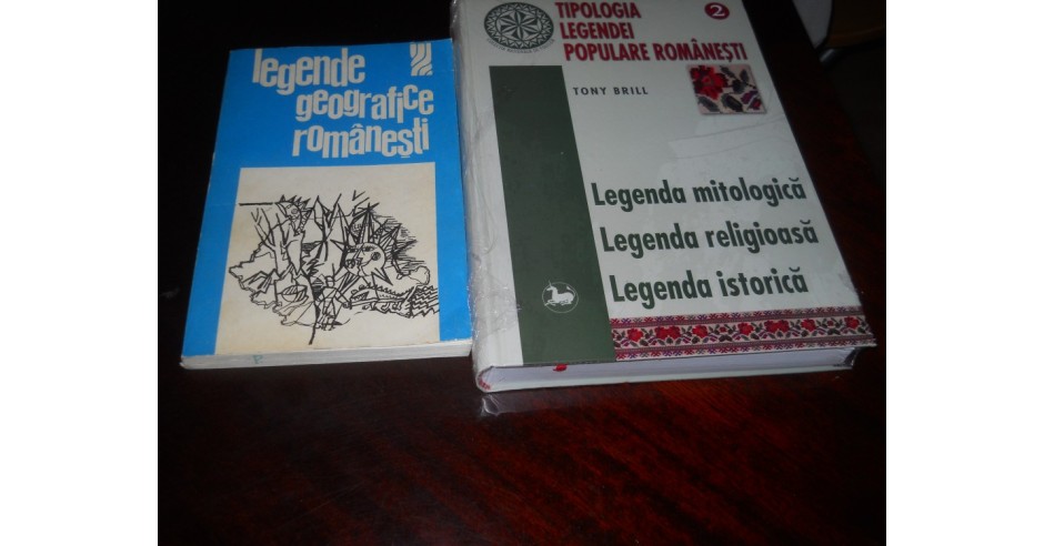 TONY BRILL -TIPOLOGIA LEGENDEI POPULARE ROMANESTI, vol II+ Legende ...