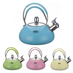 Ceainic din Inox Colorat cu Fluier 3L Peterhof PH15530 | arhiva Okazii.ro