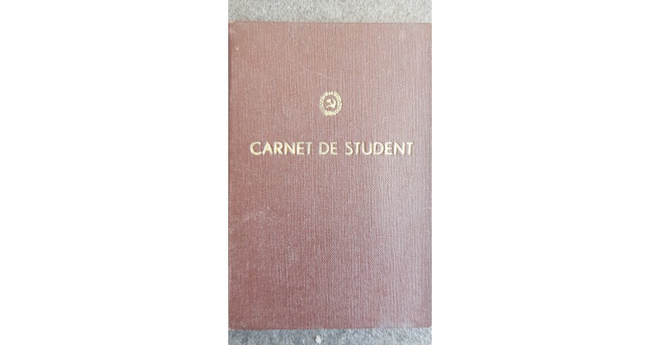 Pentru colectionari, carnet de student Stefan Gheorghiu 1964 | arhiva ...