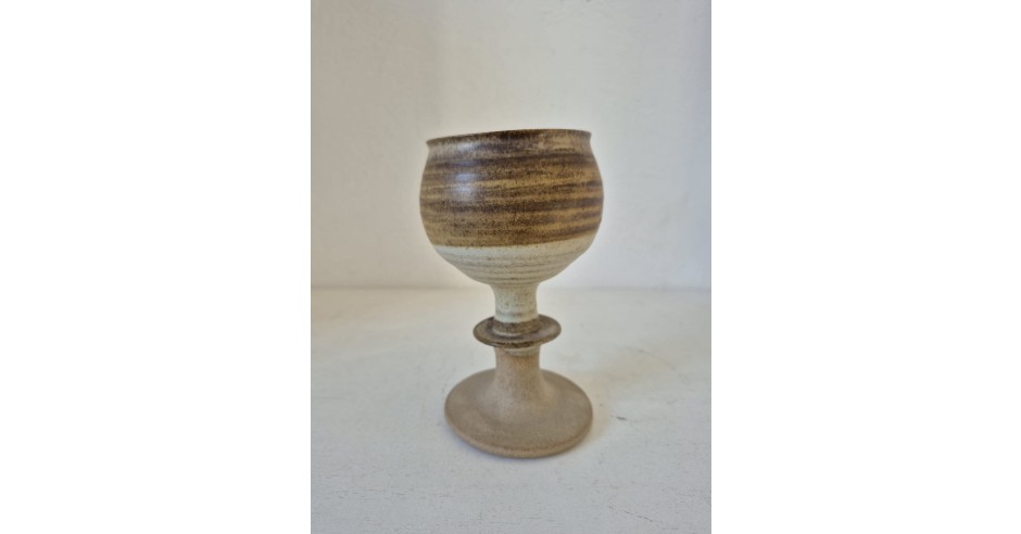 Pahar pocal ceramic Conwy Pottery Studio Pottery Medieval Rustic-style ...