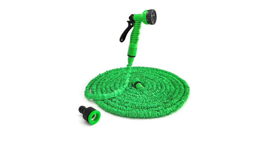 Furtun extensibil pentru gradina, 45m, cap pentru udat | arhiva Okazii.ro