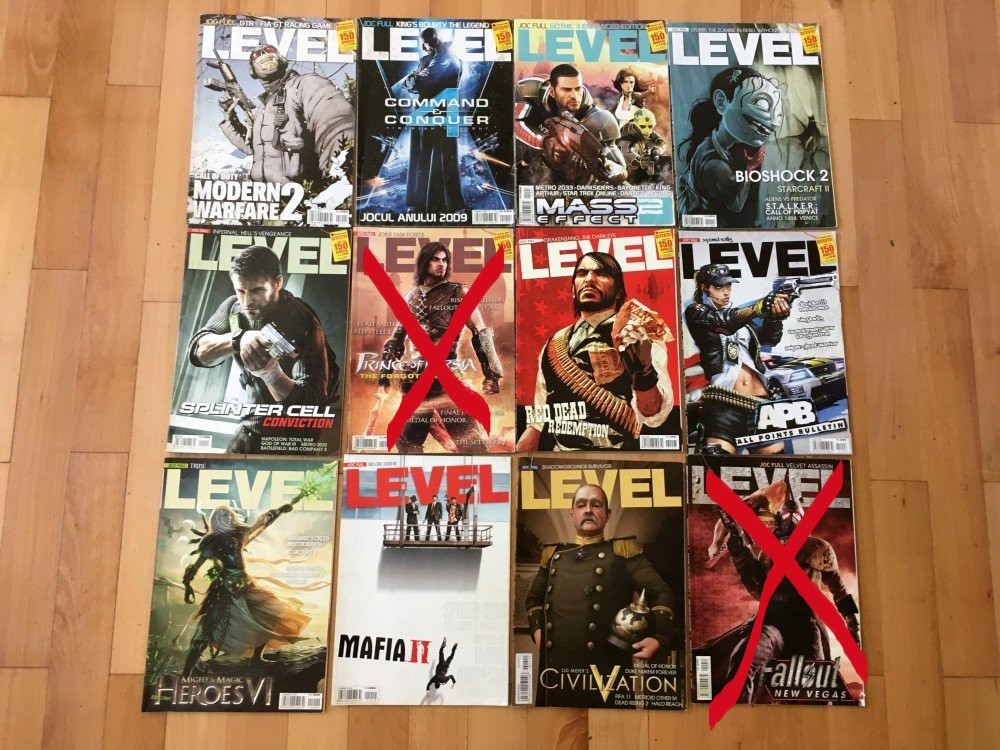 Lot 10 reviste Level - toate din anul 2010 | arhiva Okazii.ro