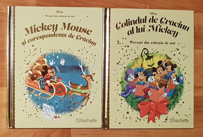 Set 2 carti Mickey Mouse de Craciun. Disney, Povesti din colectia de ...