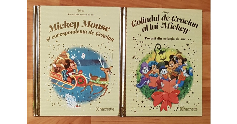 Set 2 carti Mickey Mouse de Craciun. Disney, Povesti din colectia de ...