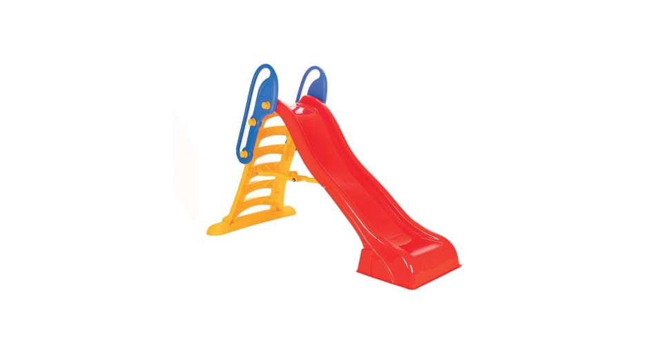 Tobogan de plastic colorat cu gaura pentru furtun apa, 188 x 88 x 125 ...