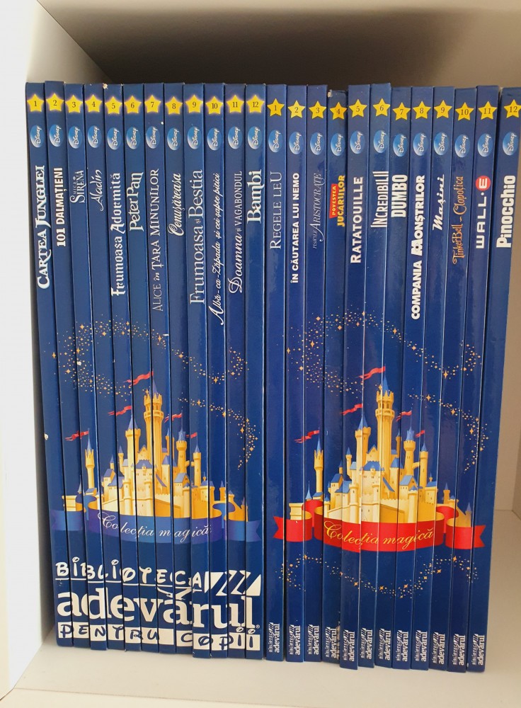 COLECTIA DISNEY CLASIC I + II (24 carti - complet) | arhiva Okazii.ro
