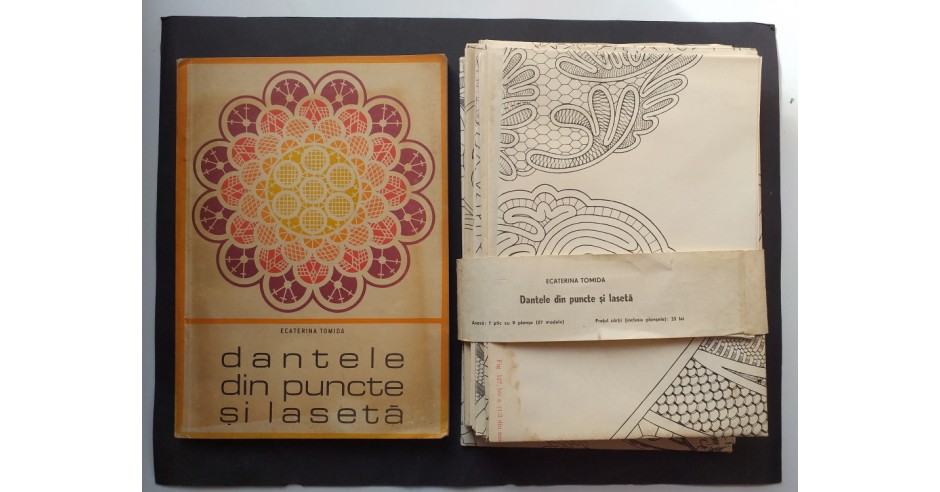 Dantele din puncte si laseta + PLANSE INCLUSIV - Ecaterina Tomida ...