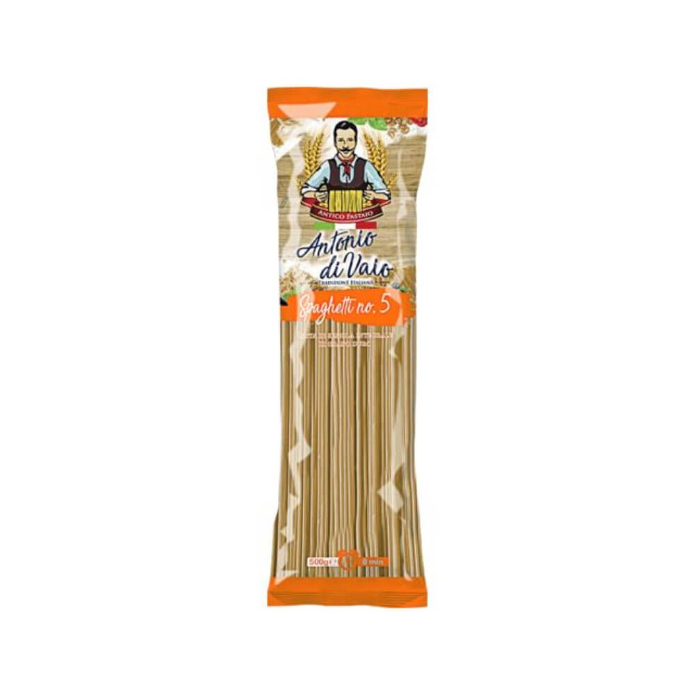 Paste Antonio Di Vaio Spaghetti Integrale, 500g, Paste Grau, Paste Grau ...
