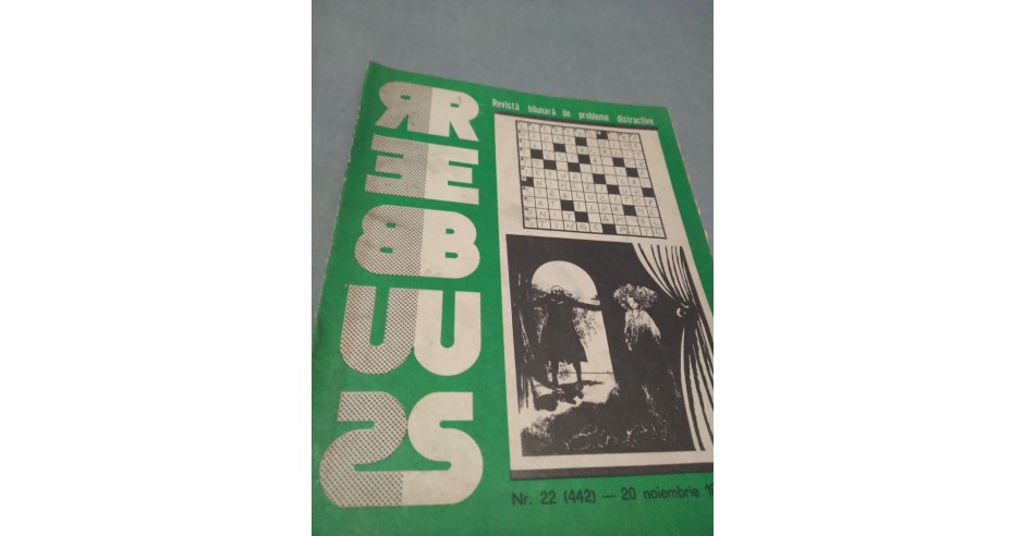 REVISTA REBUS NR.22 /20 NOIEMBRIE 1975 | Okazii.ro
