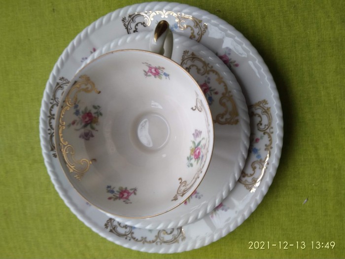 Portelan Bavaria, frumos set de mic dejun | Okazii.ro