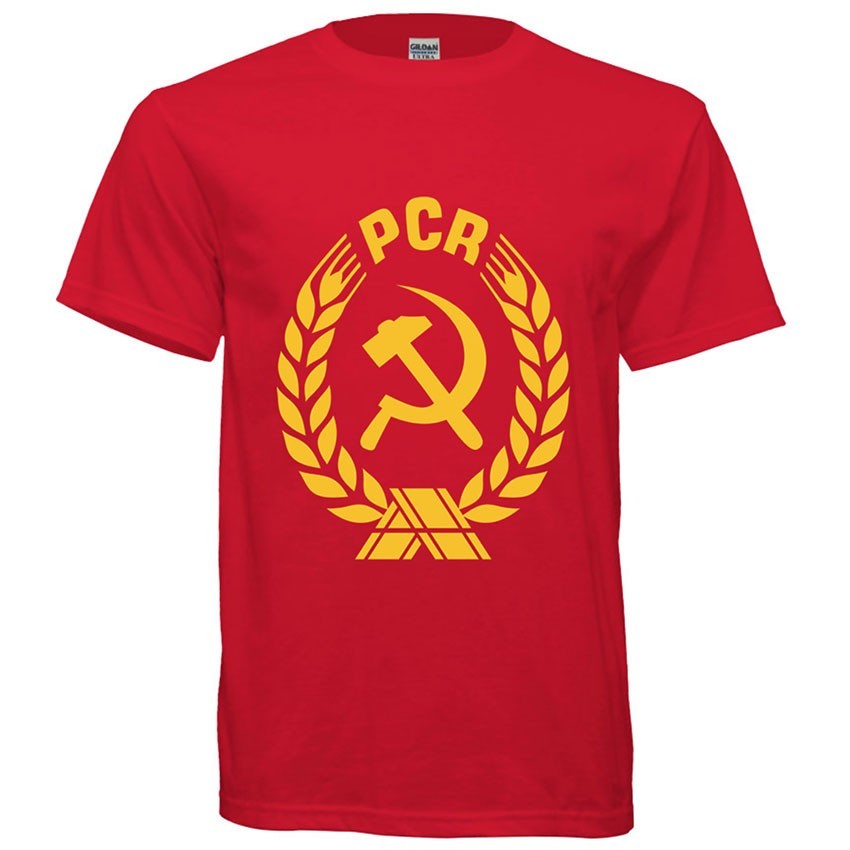 Tricou unisex Stema PCR Partidul Comunist Roman | arhiva Okazii.ro