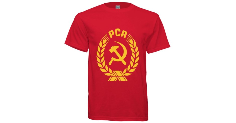Tricou unisex Stema PCR Partidul Comunist Roman | arhiva Okazii.ro