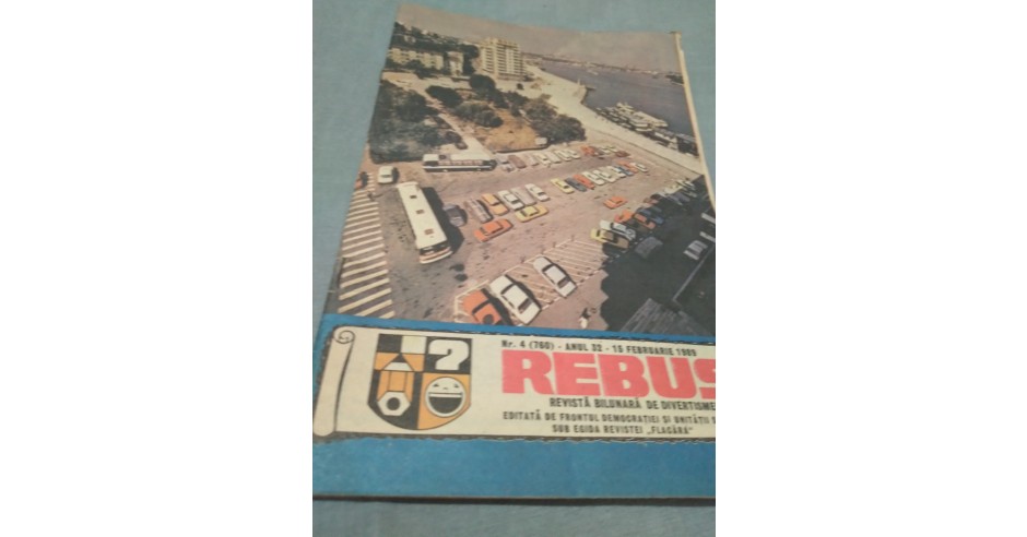REVISTA REBUS FLACARA NR.4 /15 FEBROARIE 1989 | Okazii.ro