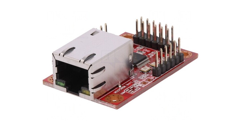 Modul Ethernet RJ45 ecranat magnetic TTL WIZ750SR-TTL | Okazii.ro