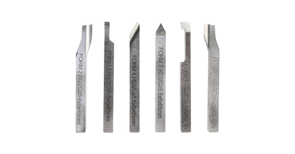 Set cutite pentru strung de metal FD 150 E Micromot Proxxon 24524, 6 ...