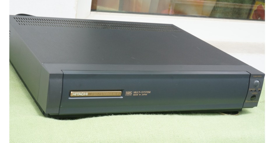 Video recorder VHS HITACHI F90 stereo Hi-Fi multi-system, Component ...