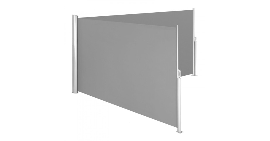 Paravan solar retractabil in diferite culori si modele-gri-dublu ...