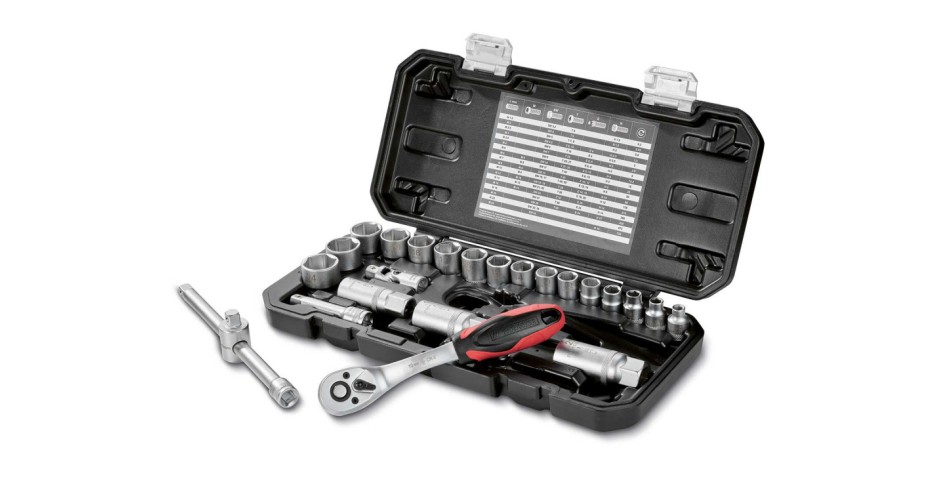 Set Chei Tubulare Parkside PSSS 24 A1, 24 Buc, CR-V, 6-24mm, Clichet ...