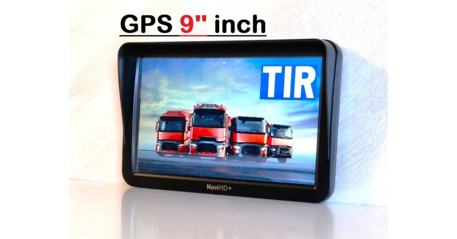 Navigator GPS - 9"inch-HD, program Truck,TIR,Camion,Auto,3.5T,NOU ...