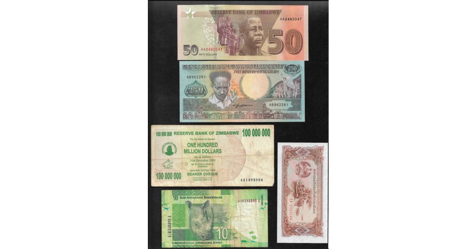 Set #48 15 bancnote de colectie (cele din imagini), Africa | Okazii.ro