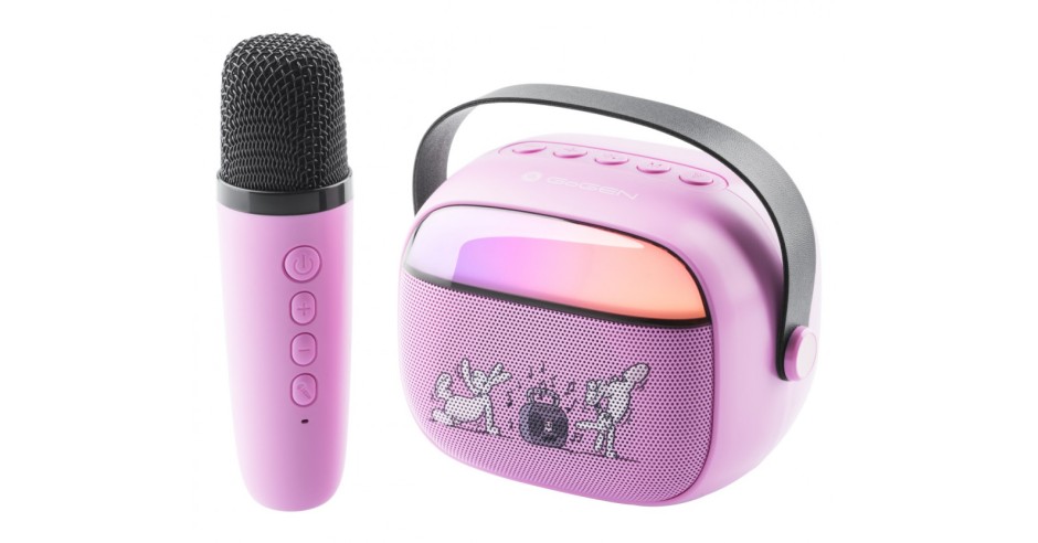 Boxa portabila pentru copii GoGEN BOB A BOBEK PARTY, 3.2 W, USB, Micro ...