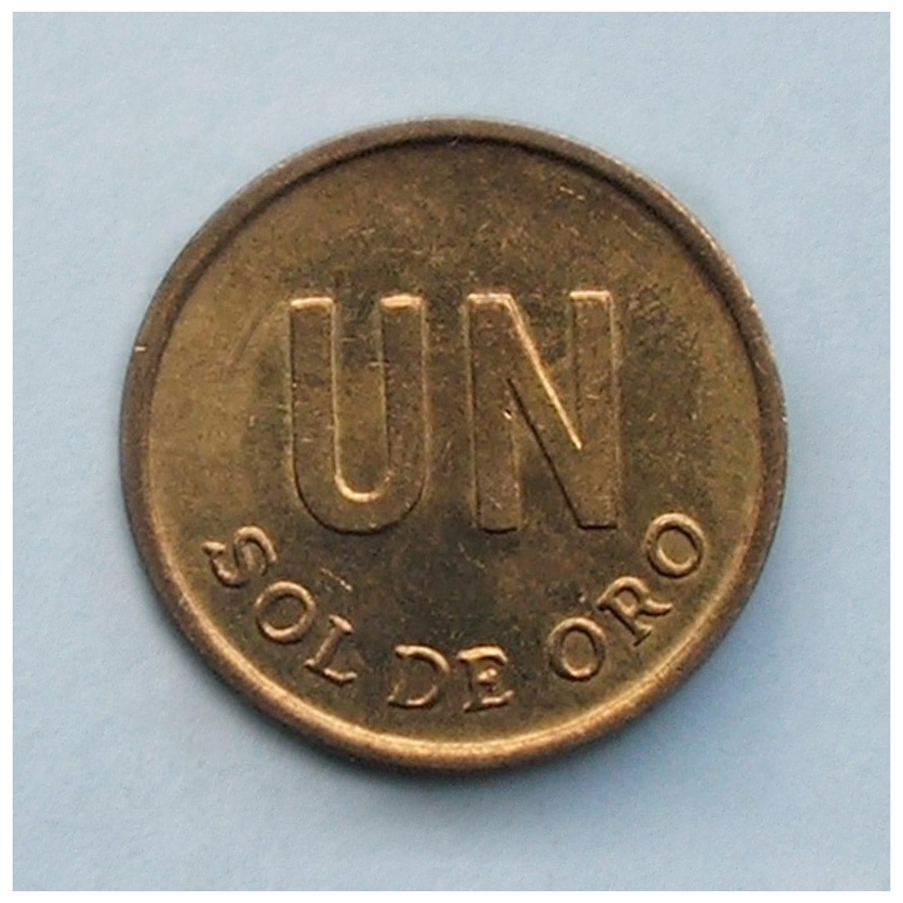 PERU - 1 Sol de Oro 1975, America Centrala si de Sud | Okazii.ro