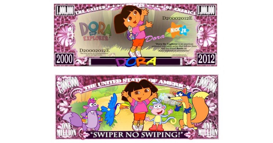 SUA = FANTASY NOTE (TJ6) = DESENE ANIMATE : DORA EXPLORATOAREA - 2014 ...