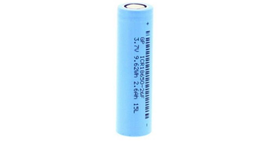 Acumulator Lithium-Ion 18650 2600mAh 3.7V 18.3x65.2mm GP | arhiva Okazii.ro
