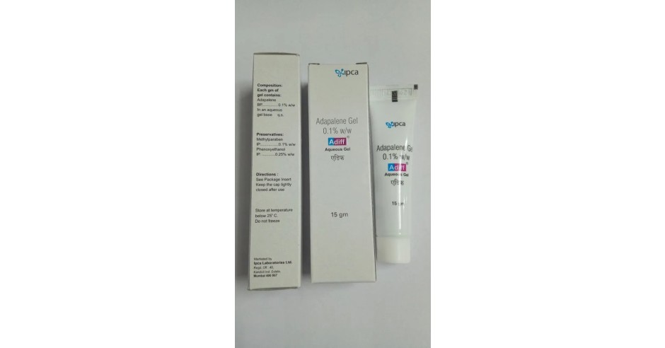Gel Adiff 0.1% Adapalena (Differin) Acnee Riduri Adapalene/Tretinoin ...