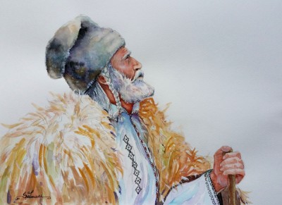 Acuarela taran roman ( tablouri tablou picturi pictura grafica decor ...